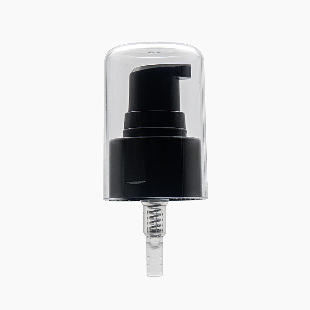 Serum Pump with Crystal Cap (24 mm) - Black – Bright Packaging and Raw ...