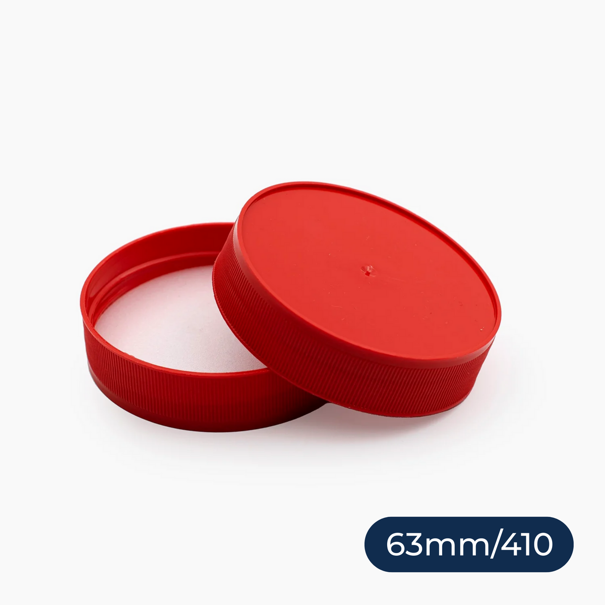 Jar Lid (63 mm) - Red – Bright Packaging and Raw Materials