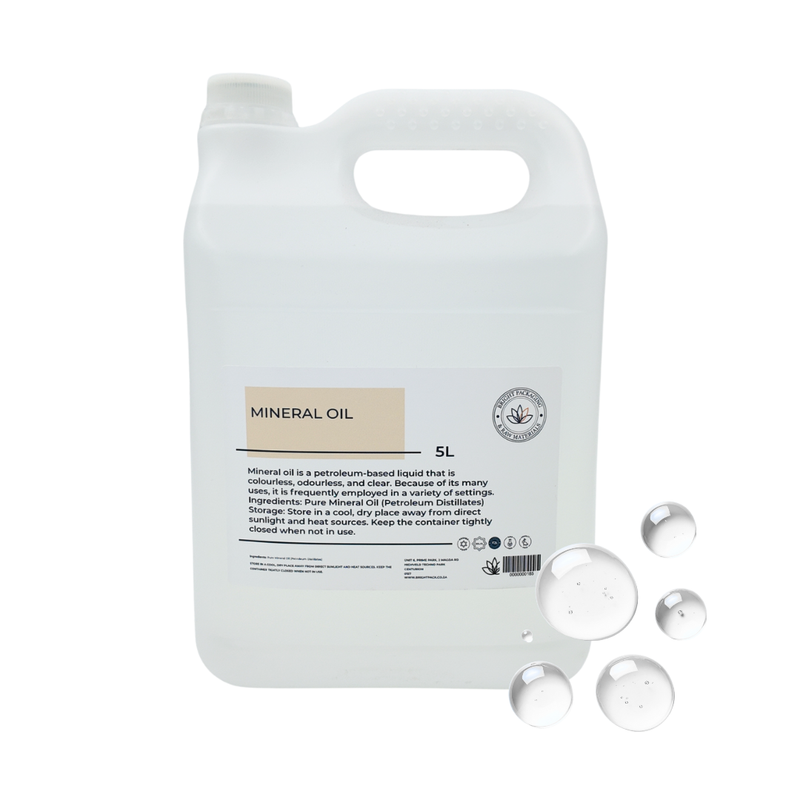 Buy Mineral Oil – Cosmetic & Bulk Supply 1L–191L – Bright Packaging and ...